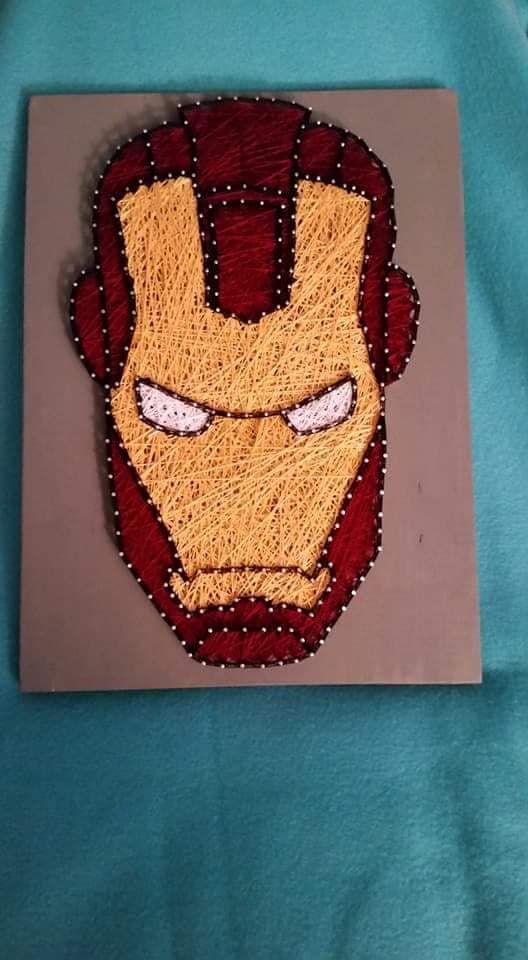 Superhero String Art - Etsy
