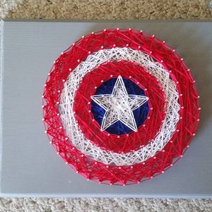 Superhero String Art - Etsy