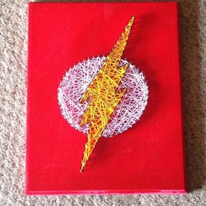 Superhero String Art - Etsy