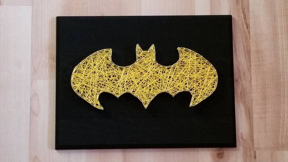 Superhero String Art - Etsy