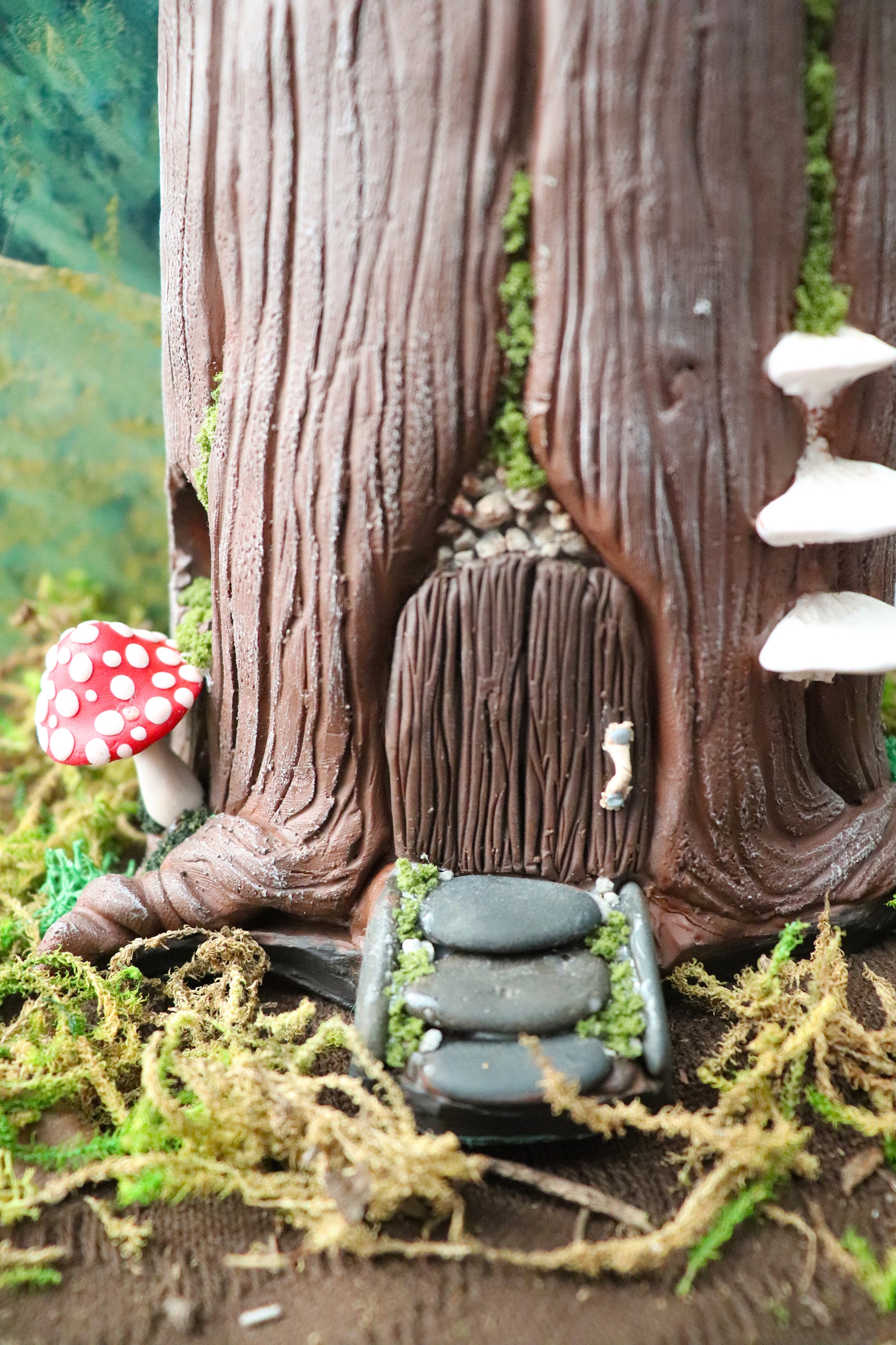 Tree Trunk Fairy House - Etsy