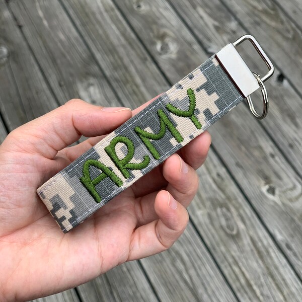 Army Keychain - Etsy