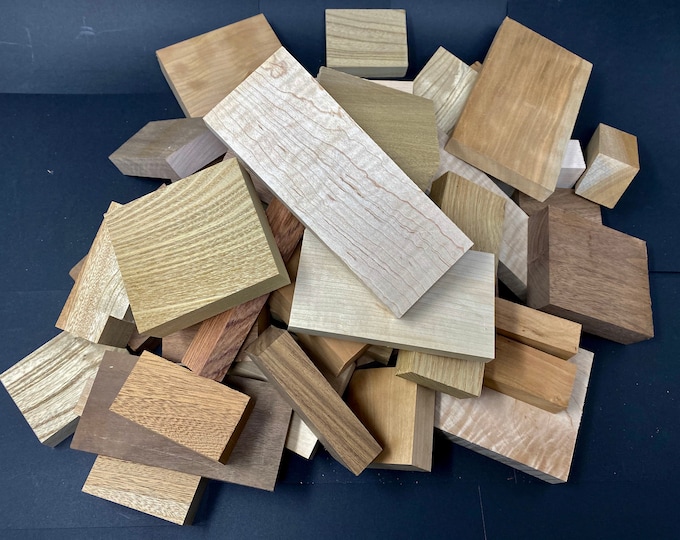 Now Even More Small Craft Wood, Children's Wood Blocks, Box of Wood ...