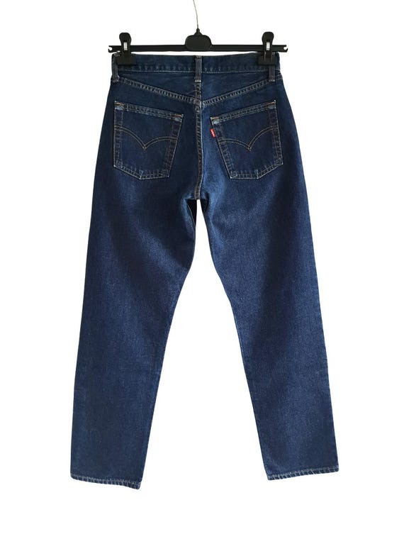 Vintage Levi's 522 Jeans / High Rise Blue Denim Men W… - Gem