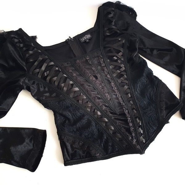 Corset Crop Top - Etsy
