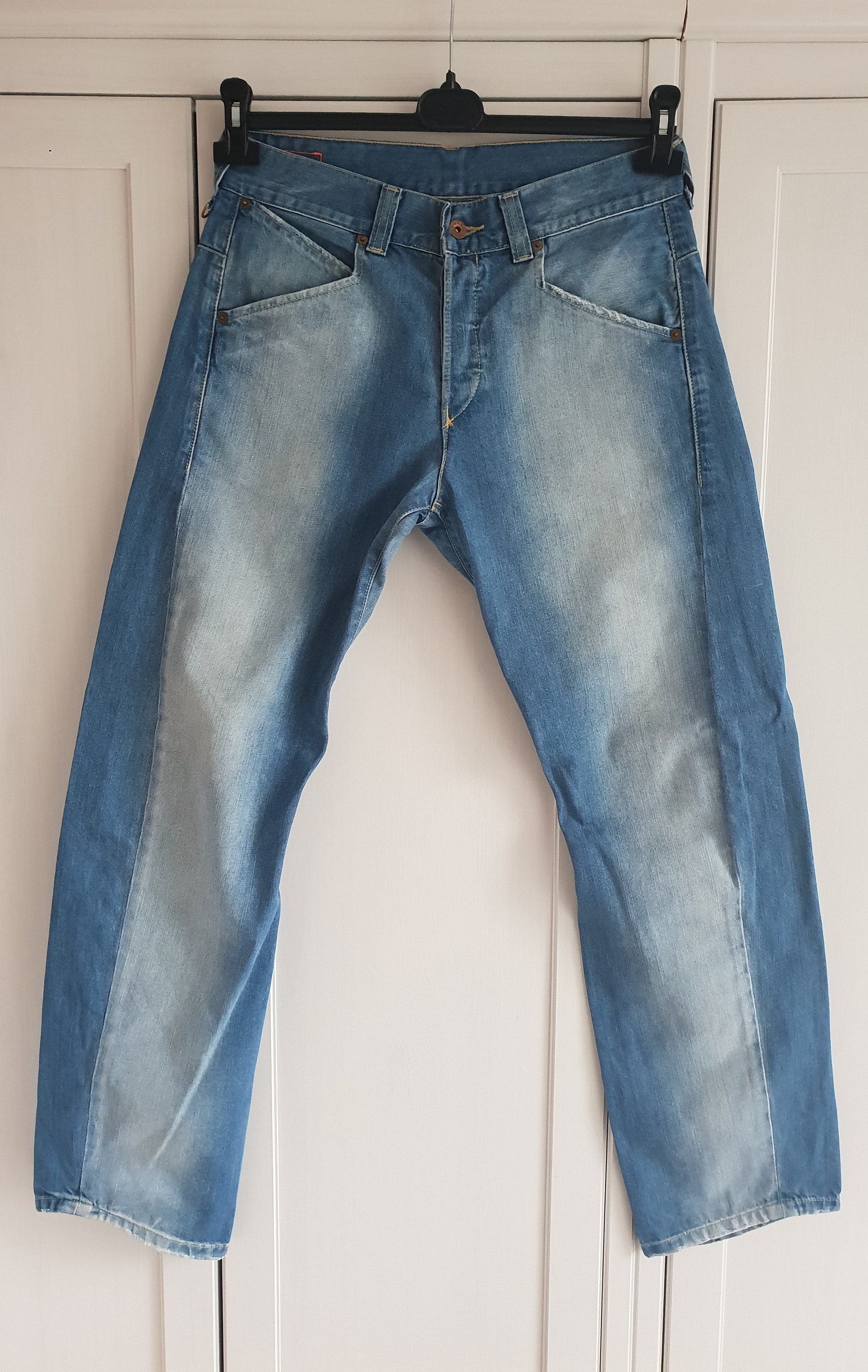 Vintage Levis 101 Jeans Blue Denim Men Women Size W31 L32 - Etsy