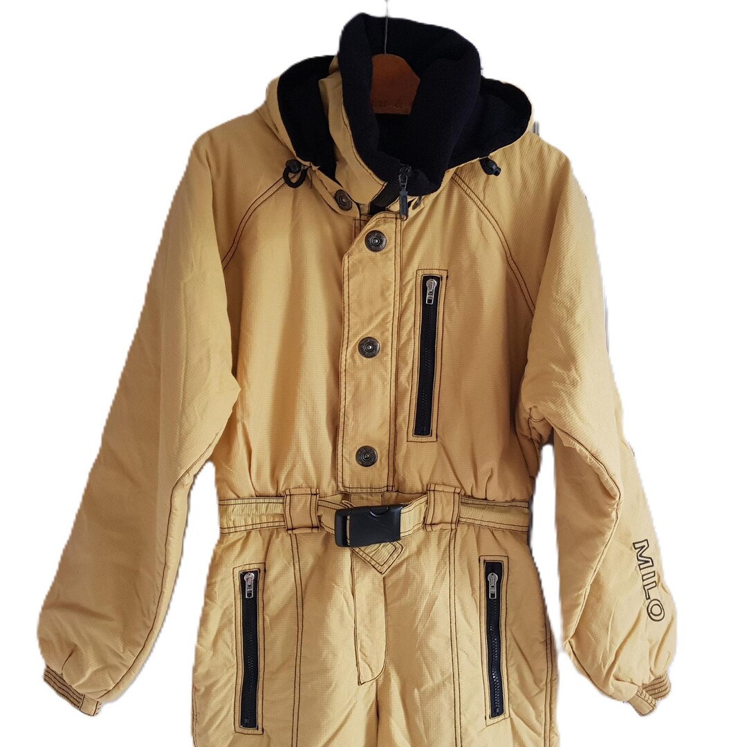 Vintage Ski Suit / MILO Snow Overalls / Winter Jumpsuit / Women Men ...