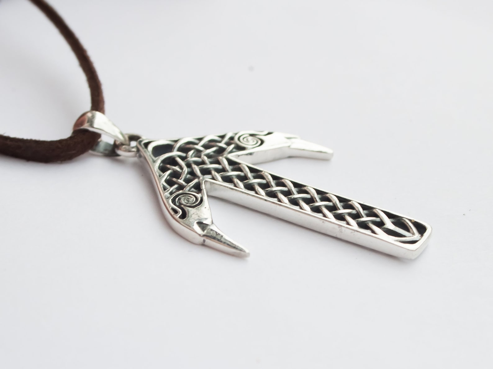 Tyr Tiwaz Teiwaz Rune Necklace/ Viking Amulet Pendant /925 - Etsy