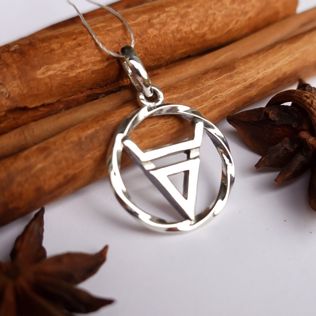 Slavic Veles 925 Sterling Silver Choker Pendant Necklace God of Wealth ...