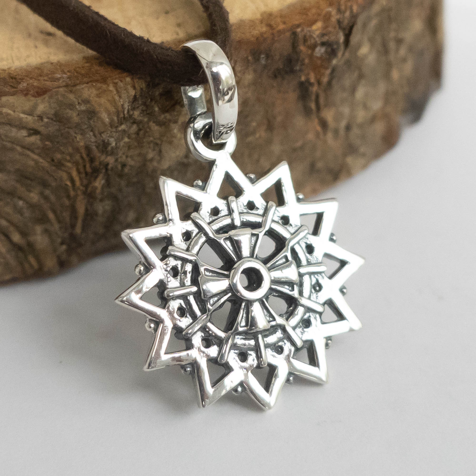 Erzgamma Star Dodecagram 12 Pointed Lucky Star Sterling Silver - Etsy