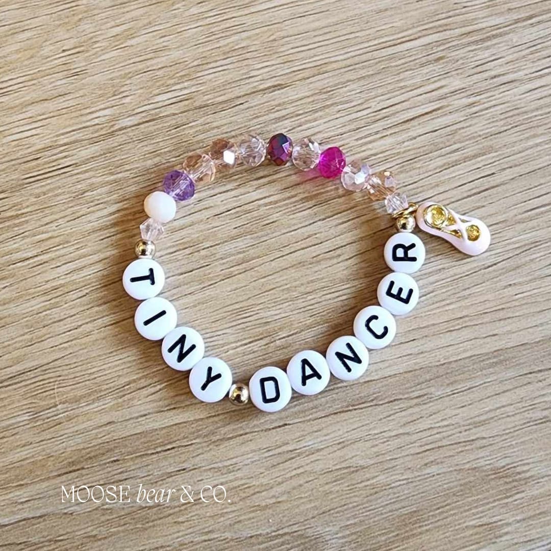 TINY DANCER Bracelet, Dancer Gift, Little Dancer Bracelet, Dance ...