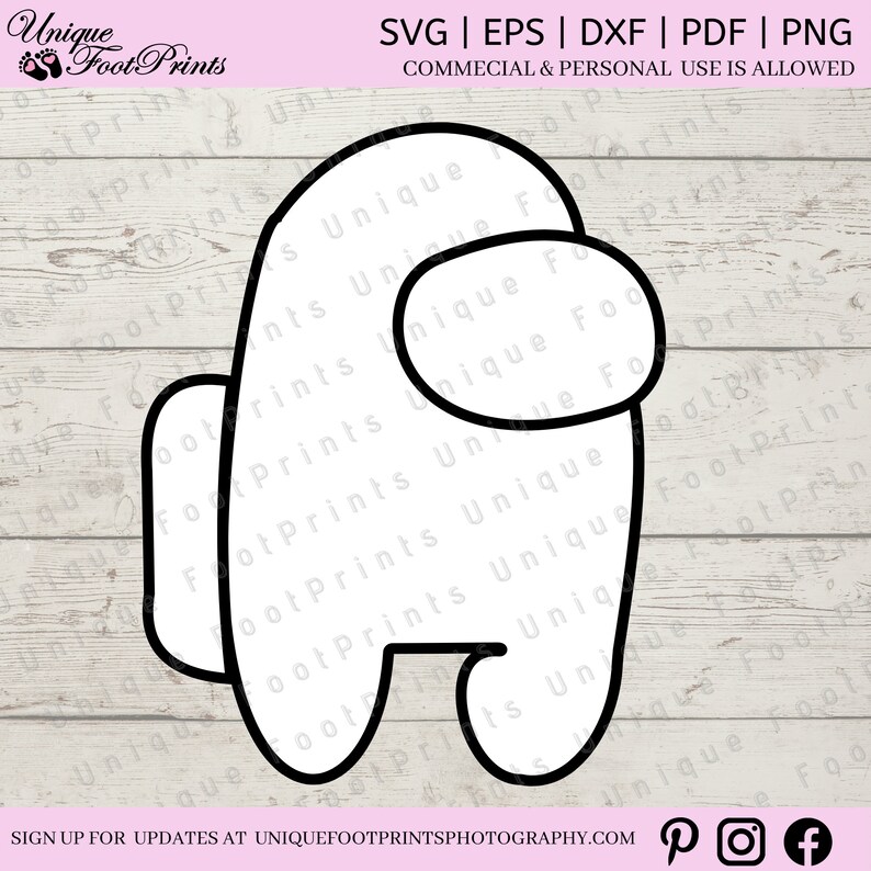Among Us SVG Among Us Game Character Svg Among Us Character - Etsy
