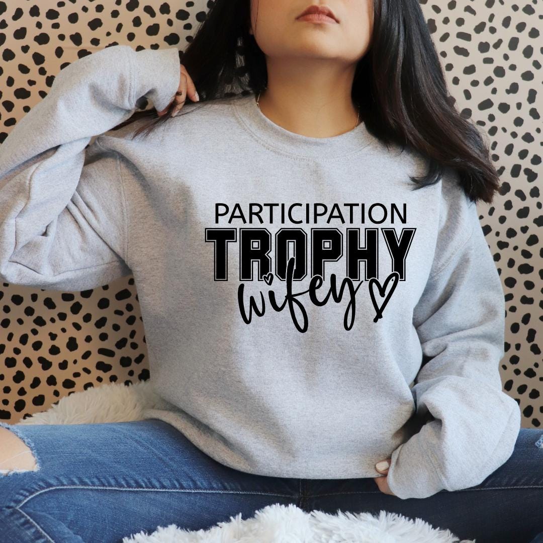 Trophy Wife Svg - Participation Trophy Wife Svg - Funny Wife Gift ...