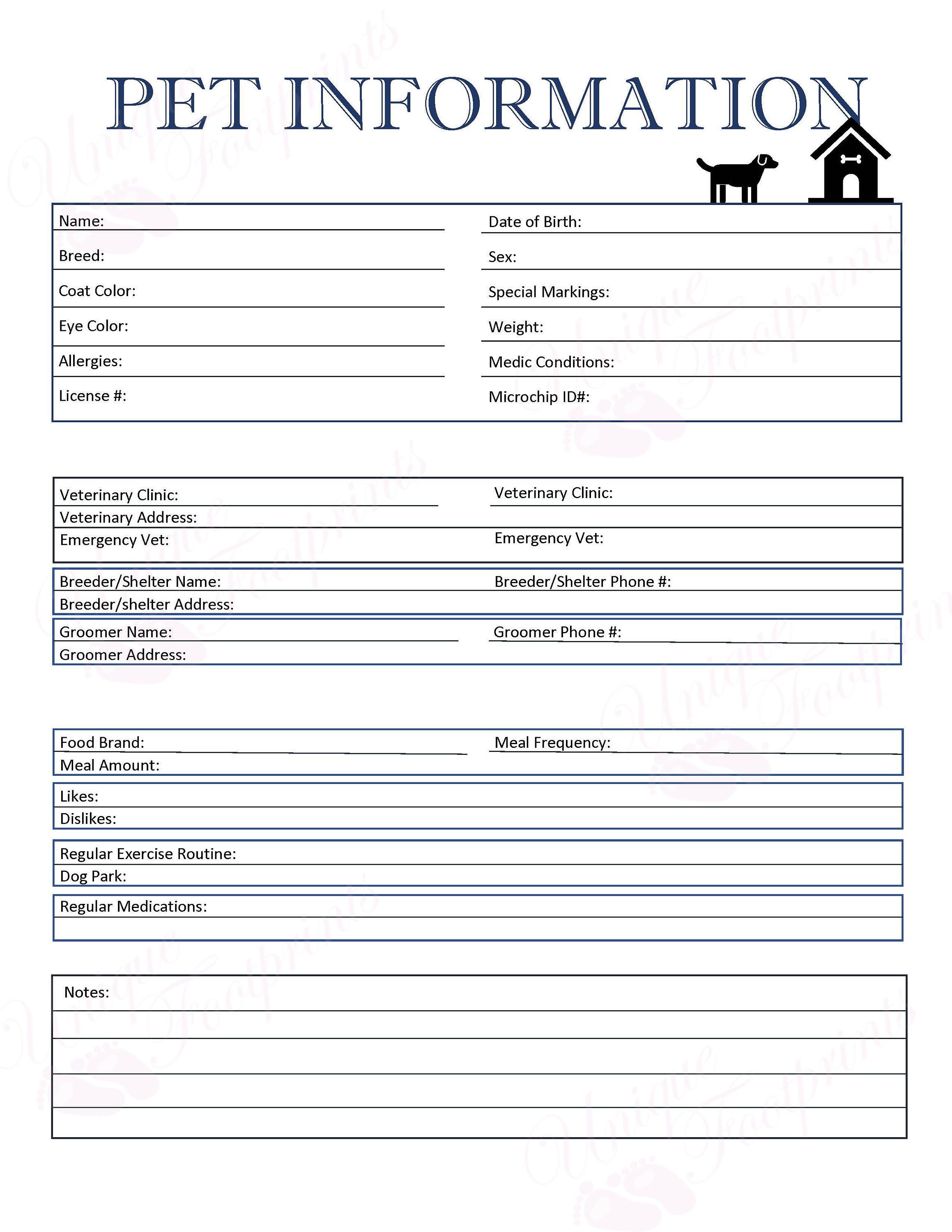 Pet Care Template Free