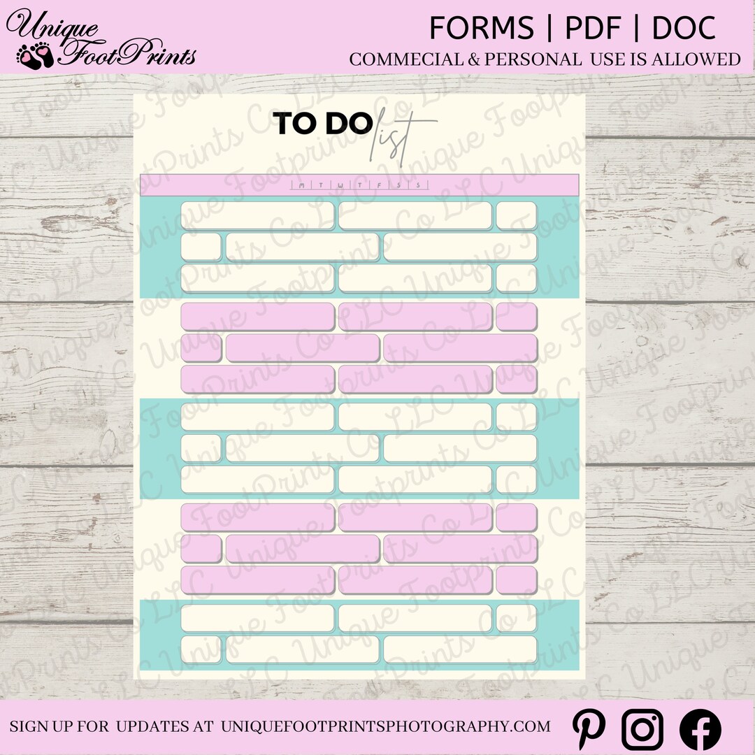 Digital to Do List Goodnotes Template, Dark Mode to Do List Page ...