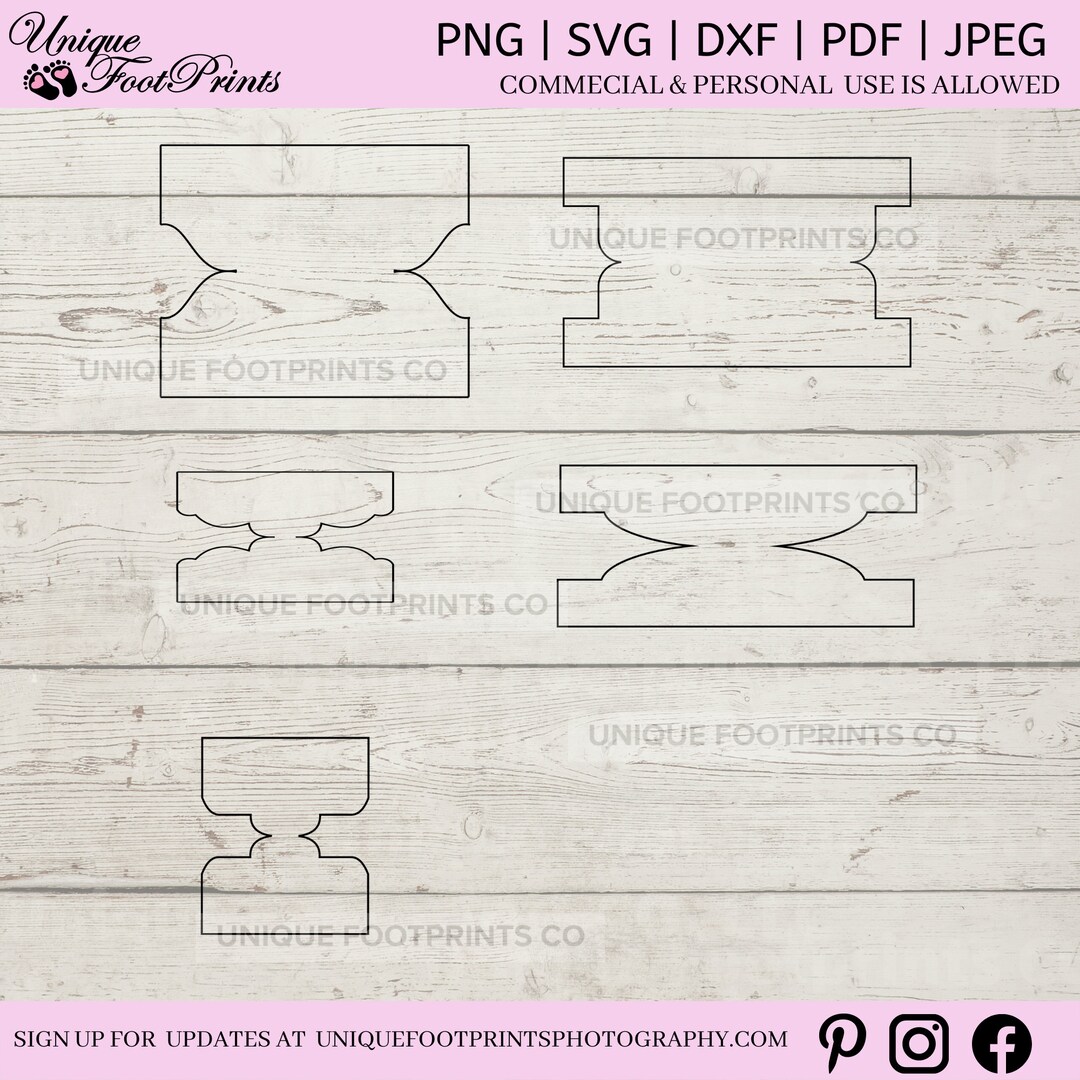 Tab Dividers Template, Divider SVG, Planner Divider Template, Planner ...