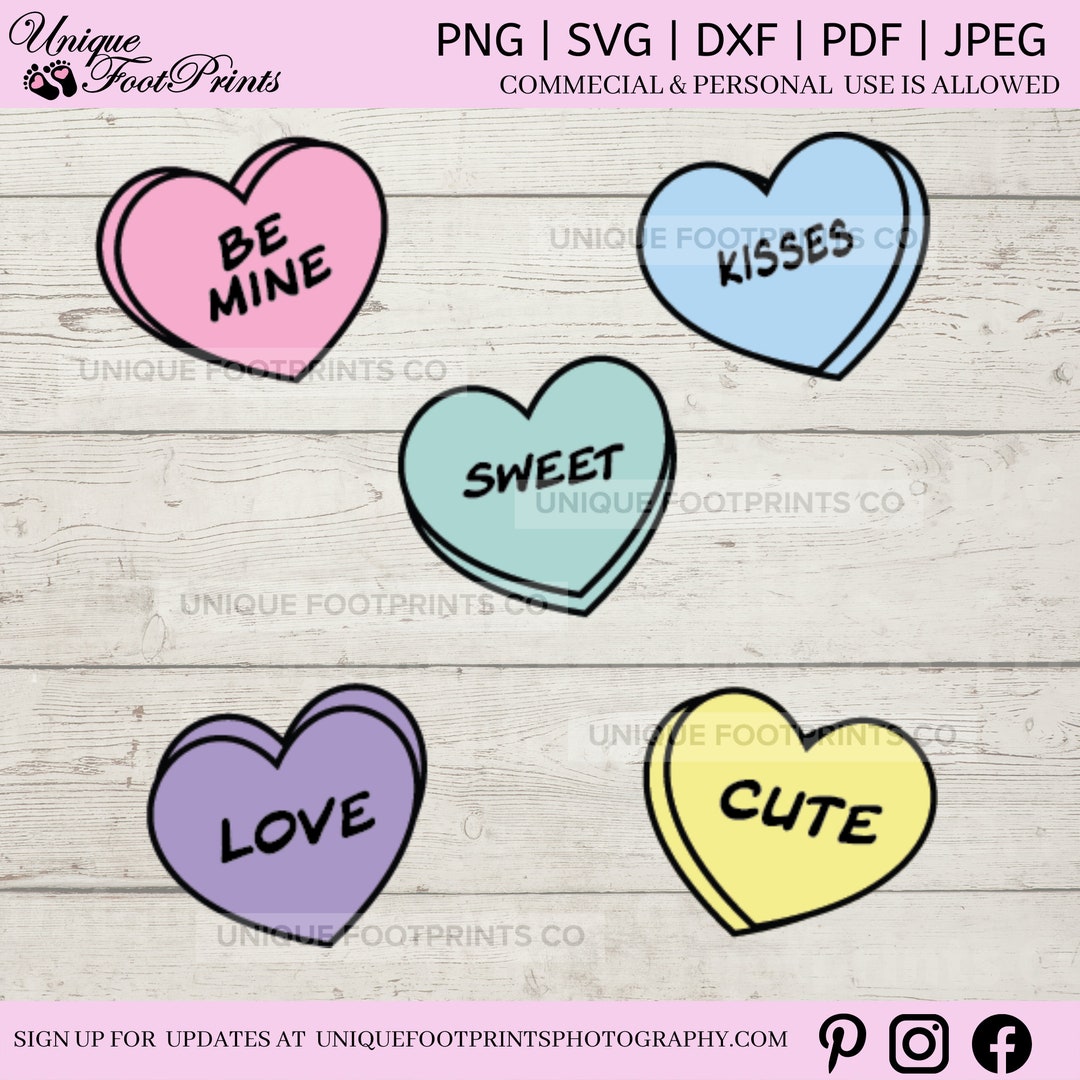 Candy Heart, Hearts, Valentine's Day, DIY Crafts, Valentine's Day ...