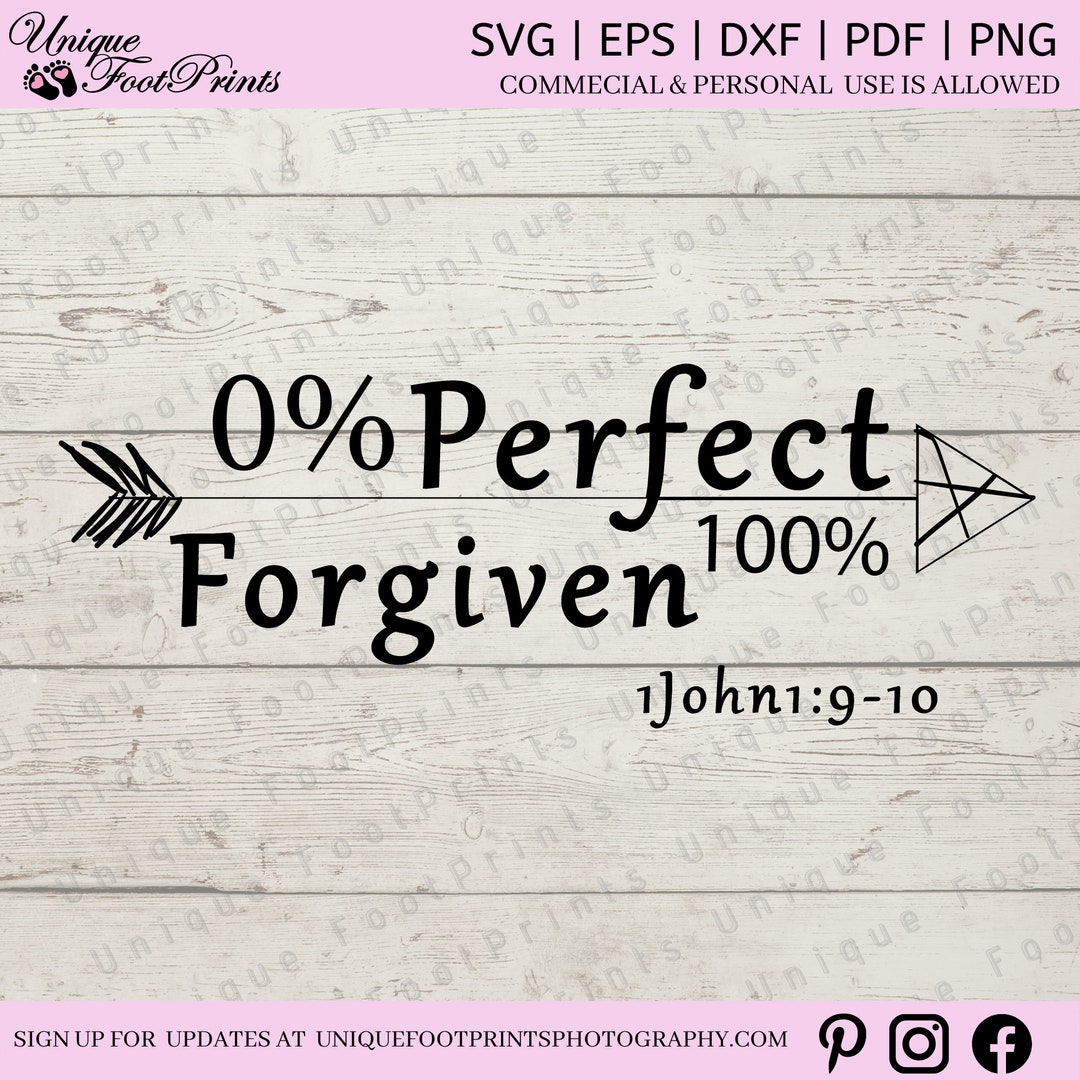 Forgiven Cross Quote Svg, Catholic Svg, Inspirationals Svg, Jesus Svg ...