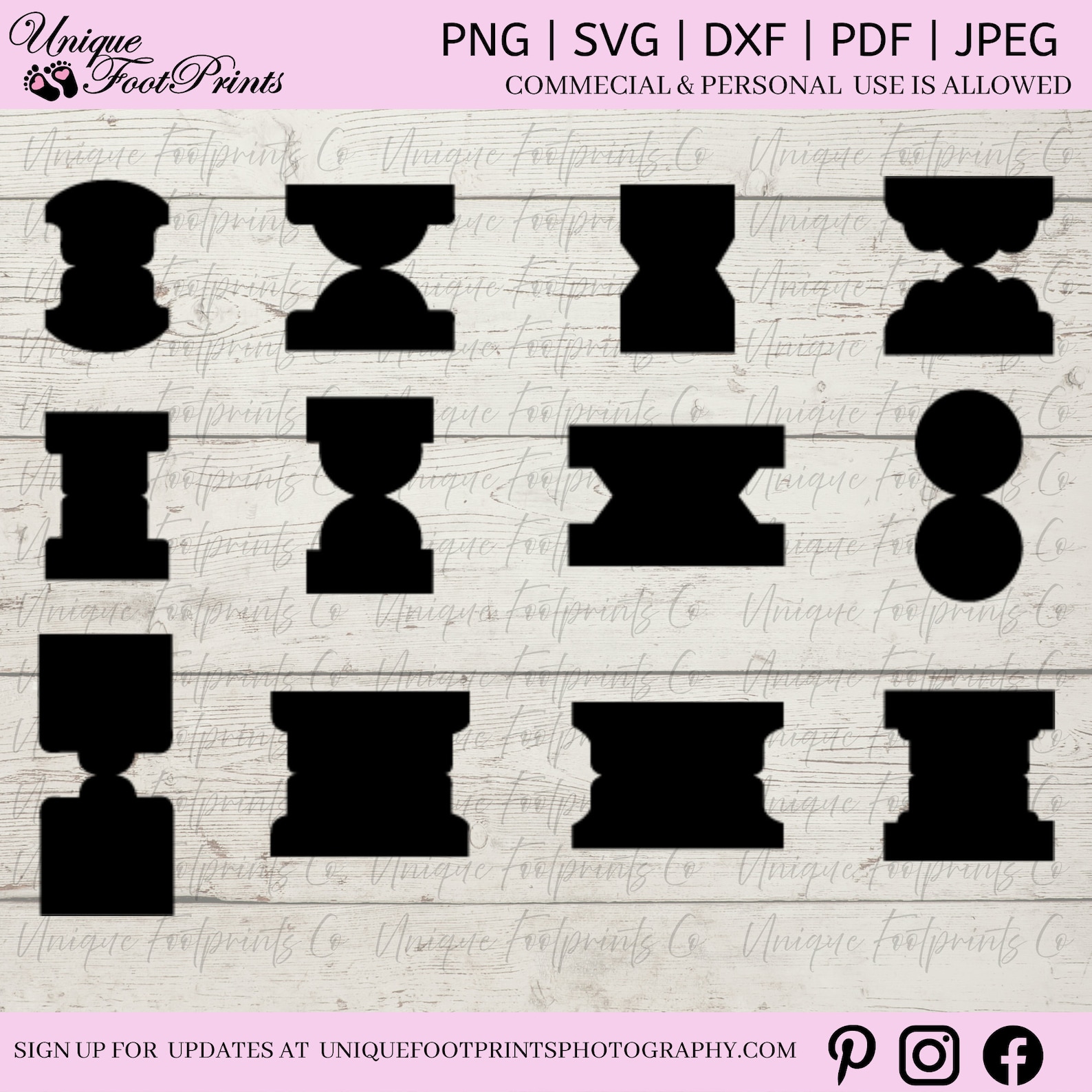 Journal Tab Template Svg, Dxf, Png, Folder Tabs Svg, Divider Tab Cut ...