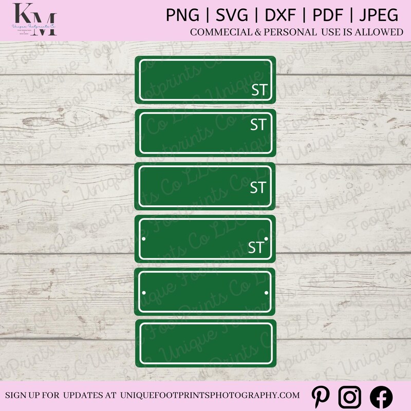 Street Sign Clipart - Etsy