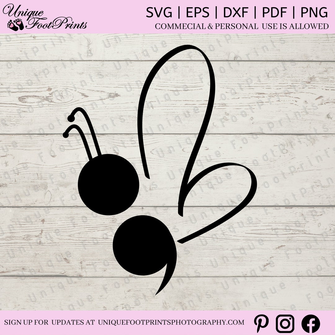 Project Semicolon SVG Semicolon Svg-semicolon Shirt-semicolon Png ...