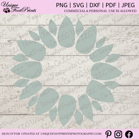 Sunflower Petals SVG Multi Layer Sunflower Multi Layer SVG | Etsy
