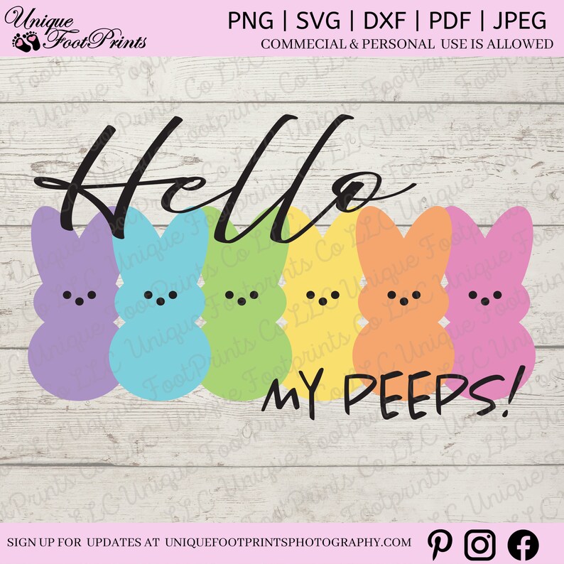 Easter Sign,welcome Peeps Sign,easter Decor,front Door Sign,spring ...