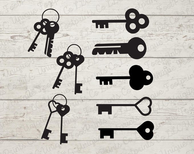 Vintage Key Svg, Flying Key Svg, Key With Wings Svg, Magic Key Clipart ...
