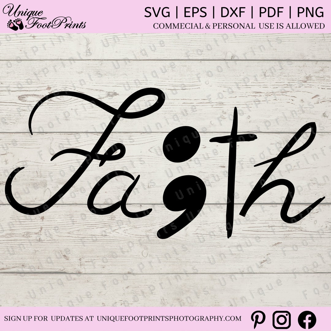 Project Semi Colon SVG You Are Enough Svg Suicide Prevention Suicide ...
