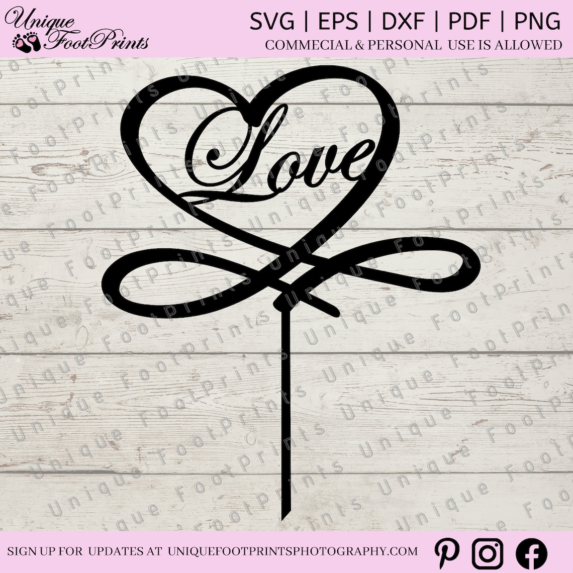 Heart SVG Heart Cake Topper Cake Topper SVG Cake Topper - Etsy New Zealand