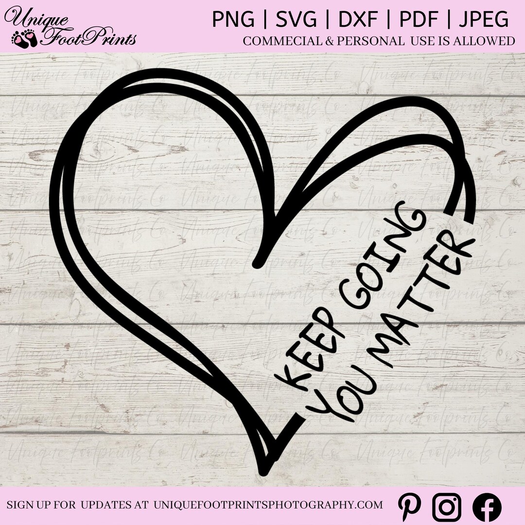 Project Semicolon SVG You Are Enough Svg Suicide Prevention Suicide ...
