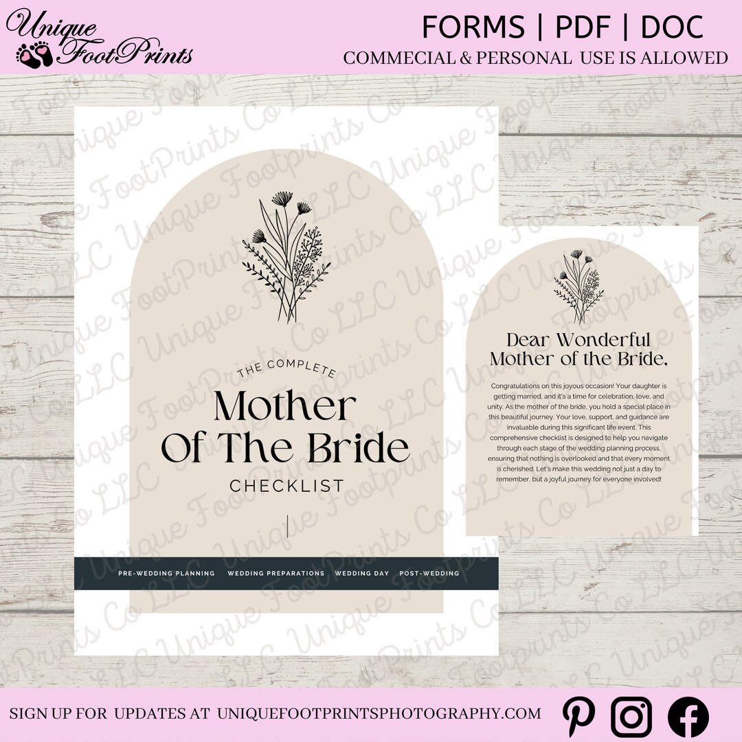 Wedding Planner Bundle-wedding List-wedding Budget-wedding Checklist ...