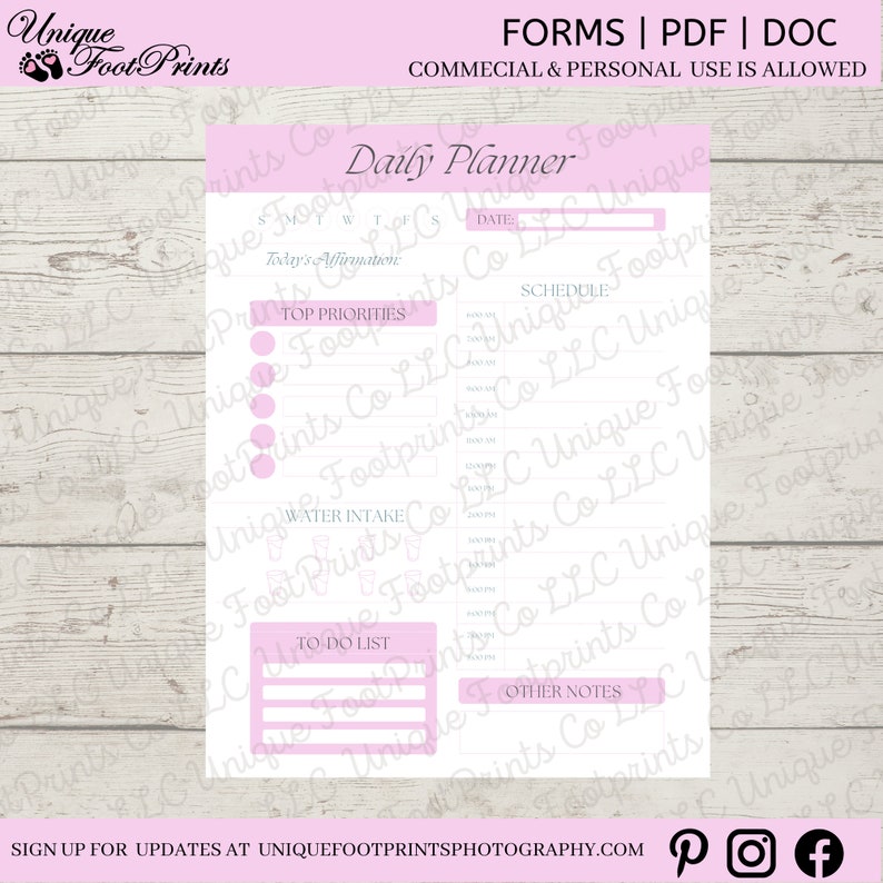 Digital Daily Brain Dump Template, Inbox Dashboard, to Do List ...