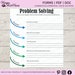 Problem Solving Chart-problem Solving Worksheet-consequence for My Own ...
