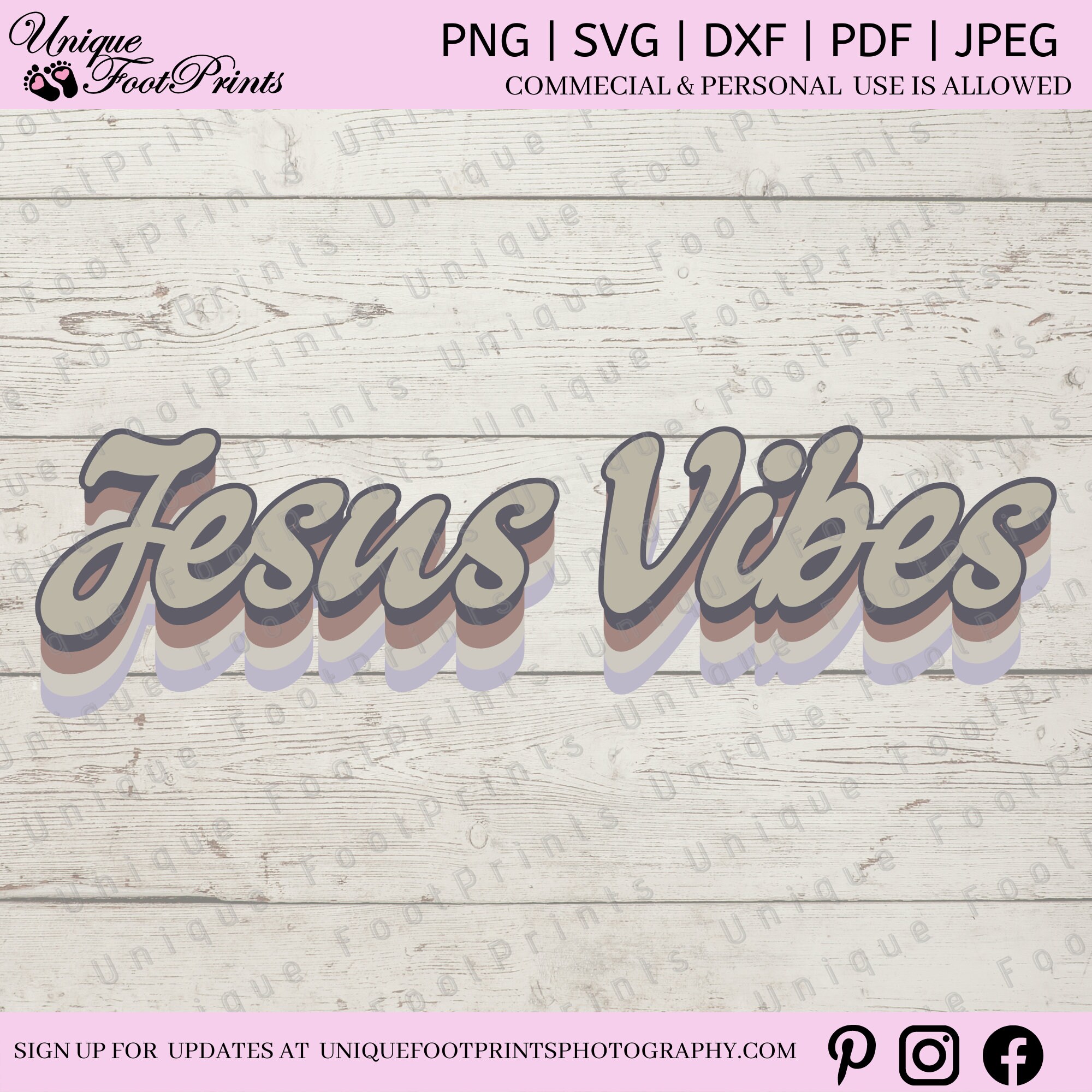 Retro Jesus Vibe Svg, Hippie Svg, Inspirational Svg, Bible Verse Svg ...