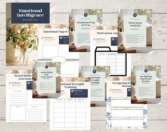 Emotional Intelligence Workbook, Emotional Intelligence Worksheet ...