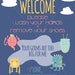 Wash Hands Welcome Sign PRINTABLE INSTANT DOWNLOAD Front - Etsy