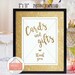 Cards and Gifts Sign PRINTABLE INSTANT DOWNLOAD Reception - Etsy