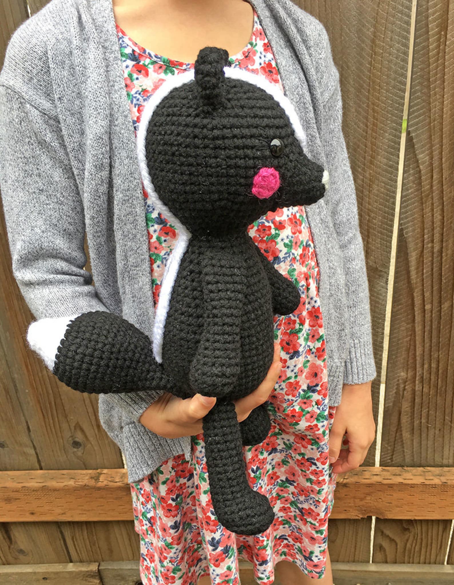 Crochet Skunk Pattern - Instant Download - Amigurumi Skunk PDF Pattern ...