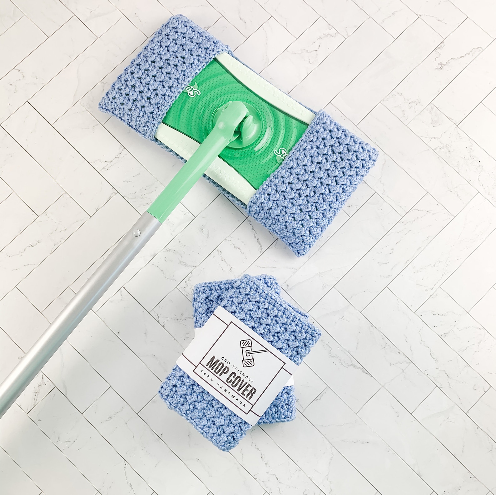 Easy Crochet Mop Cover Pattern - PDF Printable Pattern - Instant ...