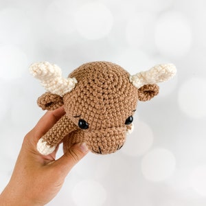Crochet Mini Moose Pattern - Instant Download - Amigurumi Pattern - Etsy