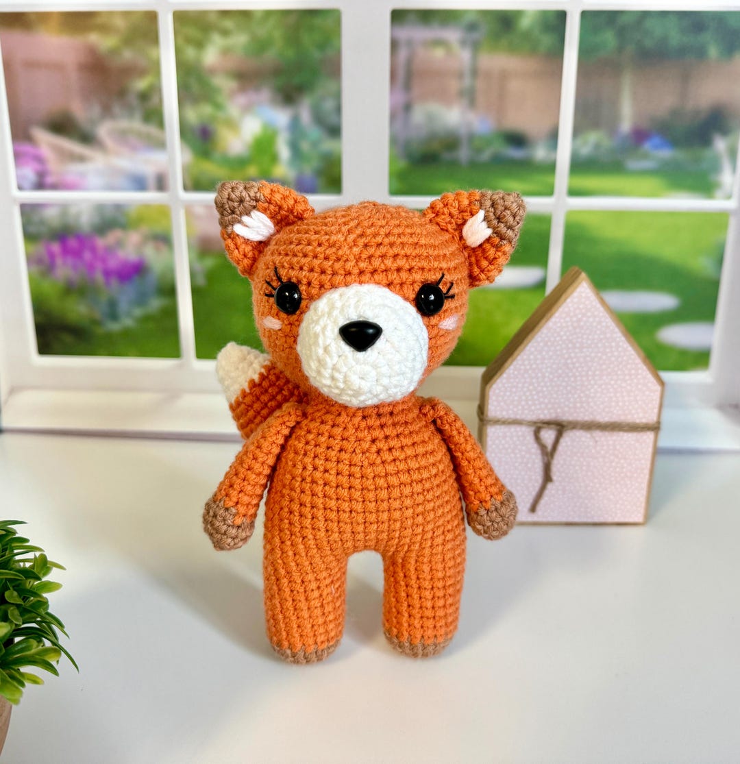 Crochet Mini Fox Pattern - Digital PDF Download - Amigurumi Pattern - Etsy