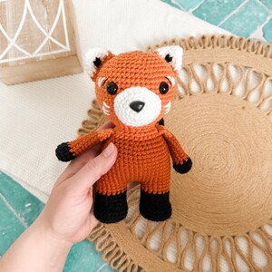 Crochet Mini Red Panda Pattern - Digital PDF Download - Amigurumi ...