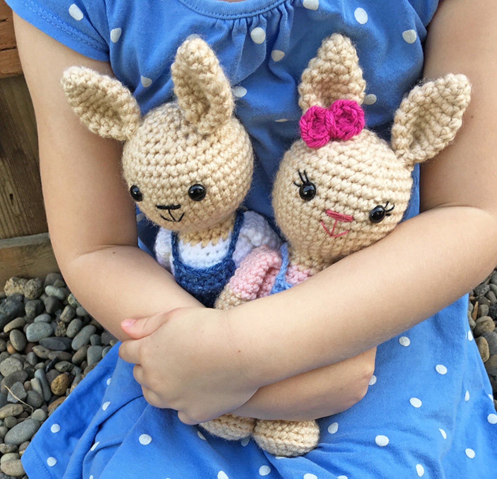 Small Crochet Bunny Pattern Instant Download Amigurumi - Etsy