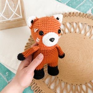 Crochet Mini Red Panda Pattern - Digital PDF Download - Amigurumi ...
