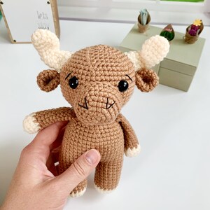 Crochet Mini Moose Pattern - Instant Download - Amigurumi Pattern - Etsy