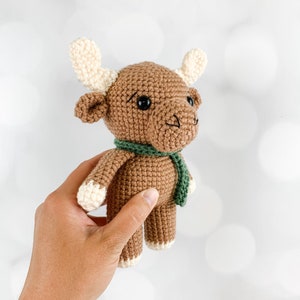 Crochet Mini Moose Pattern - Instant Download - Amigurumi Pattern - Etsy