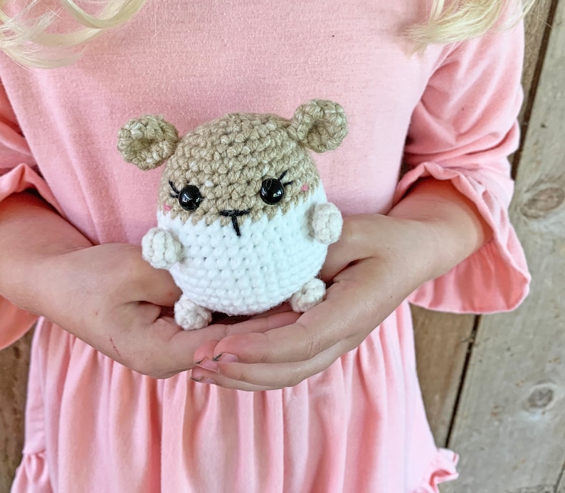 Crochet Hamster Pattern Instant Download Amigurumi Pattern - Etsy