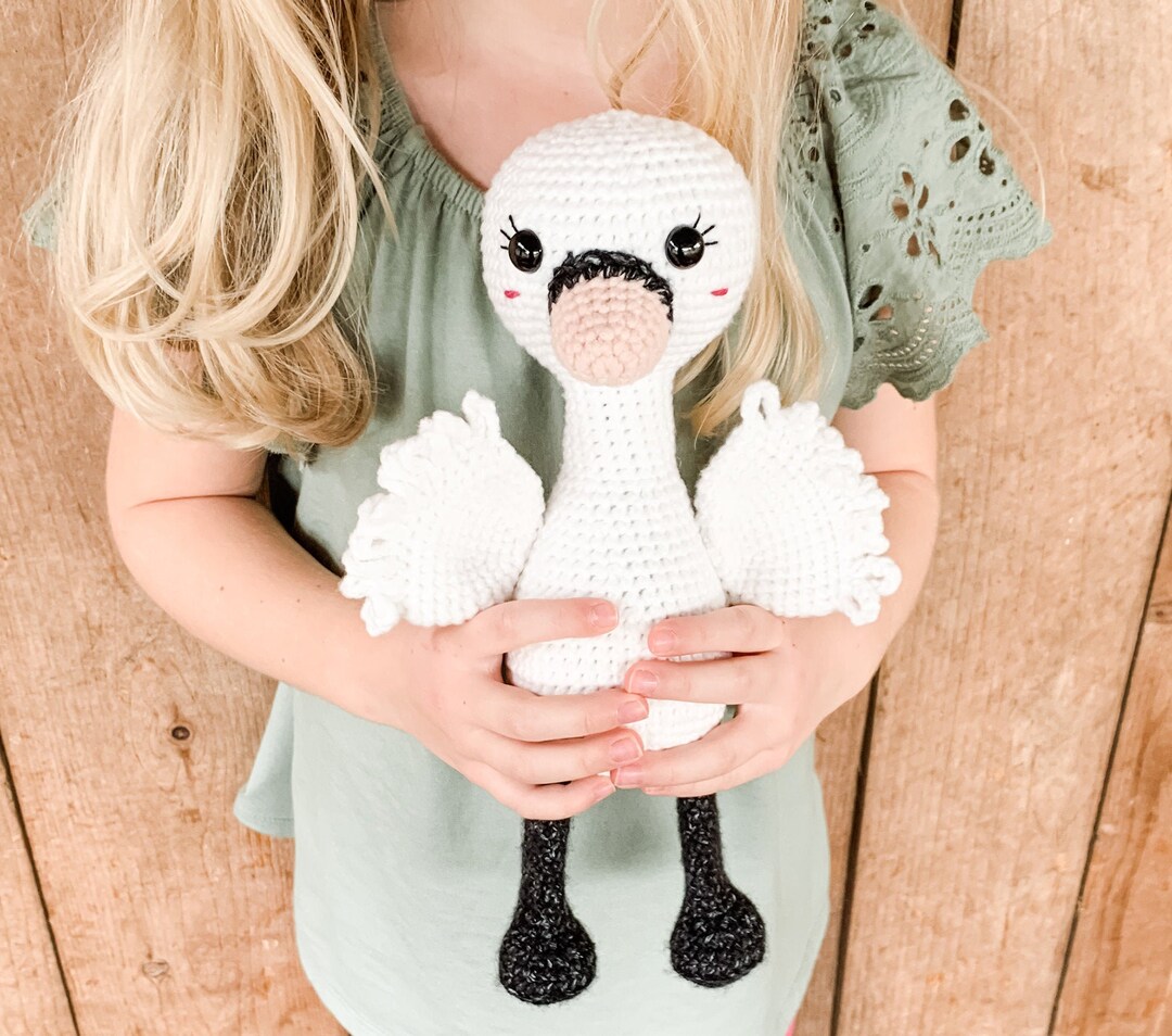 Crochet Swan Pattern - Instant Download - Amigurumi Pattern - Etsy