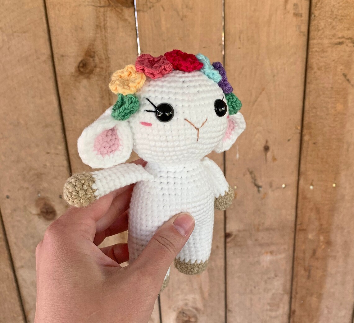 Crochet Lamb Pattern - Instant Download - PDF Amigurumi Pattern - Etsy